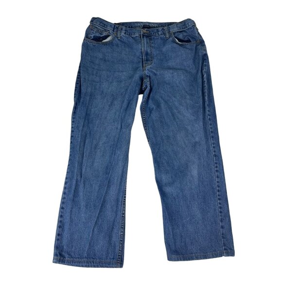 Lands' End | Jeans | Lands End Traditional Fit Denim Jeans Mens 42 Blue ...